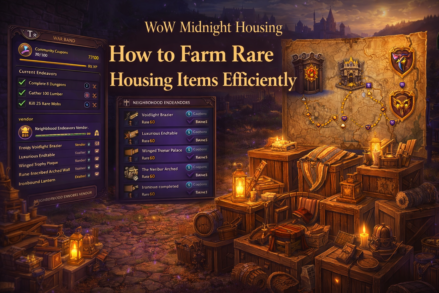 Farm Rare Housing Items Fast in WoW Midnight
