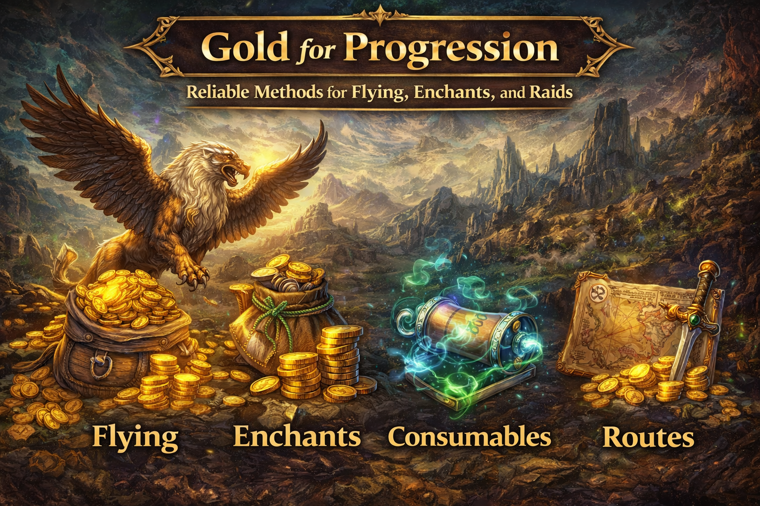 TBC Gold for Progression: Flying, Enchants, Raids