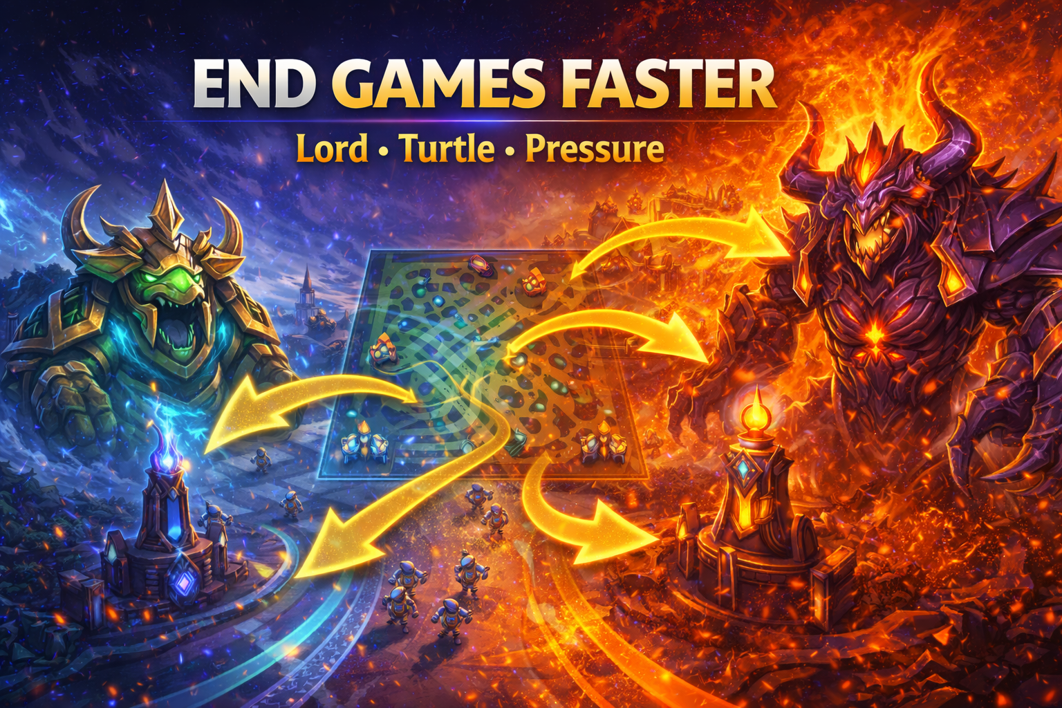 End Games Faster in MLBB: Lord, Turtle, Pressure