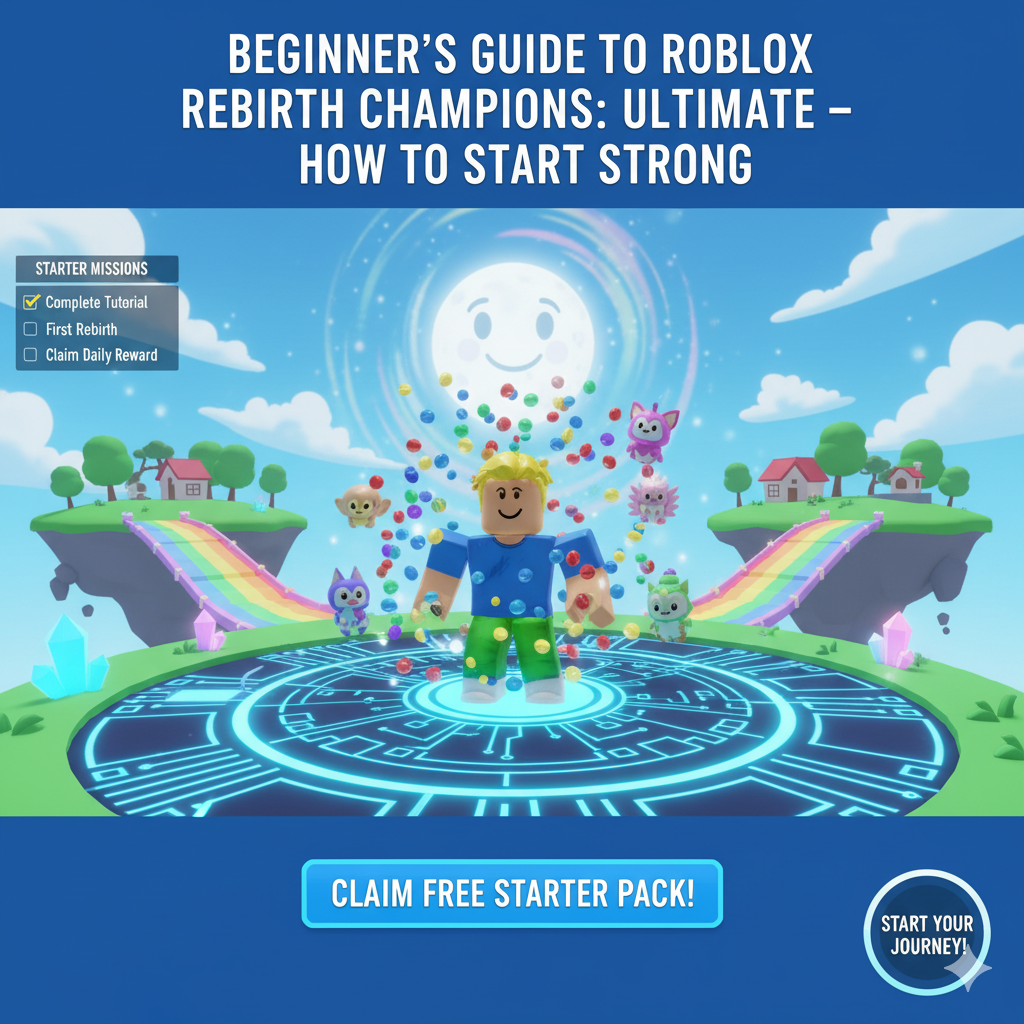 Beginner’s Guide Roblox Rebirth Champions: Ultimate – Start Strong