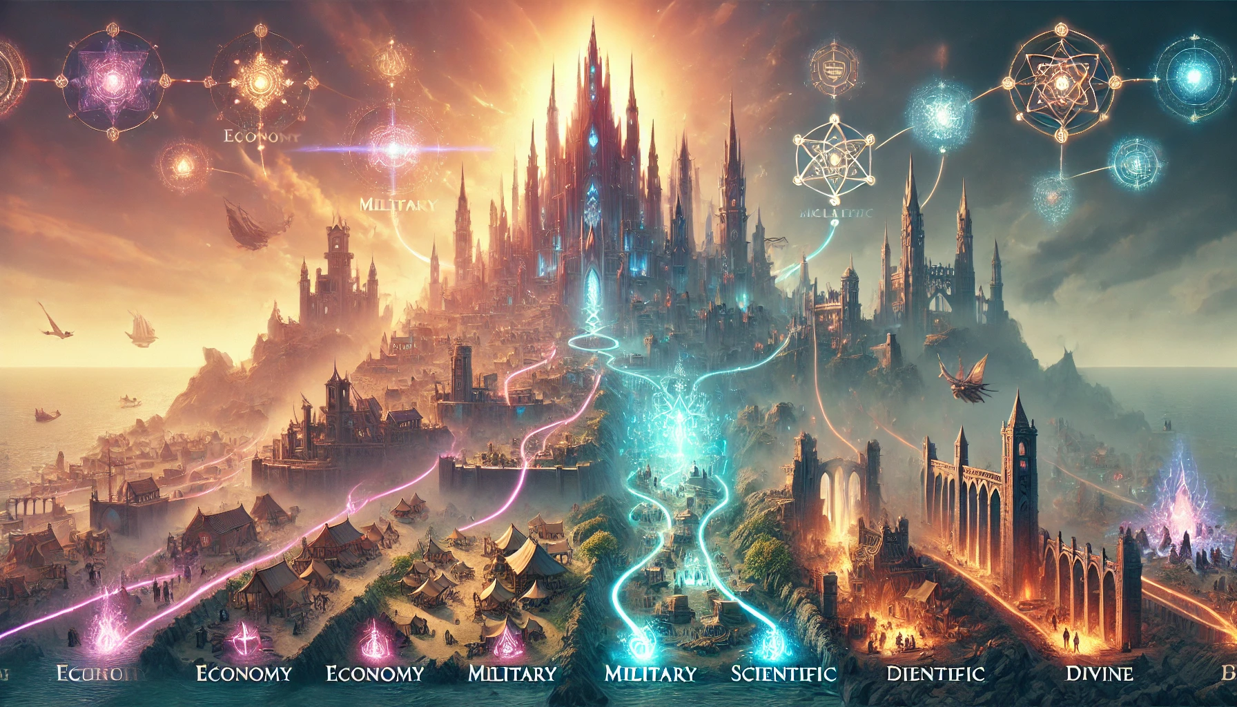 Ashes of Creation Node System Explained – How Cities Grow, Change & Die